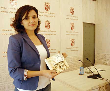 Sara Dueñas recibe el premio malo de la prensa segoviana, Jesús Manso ...