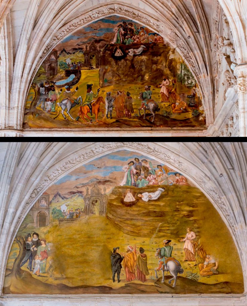 El mural de María del Salto se vacía de añadidos para recuperar el ...